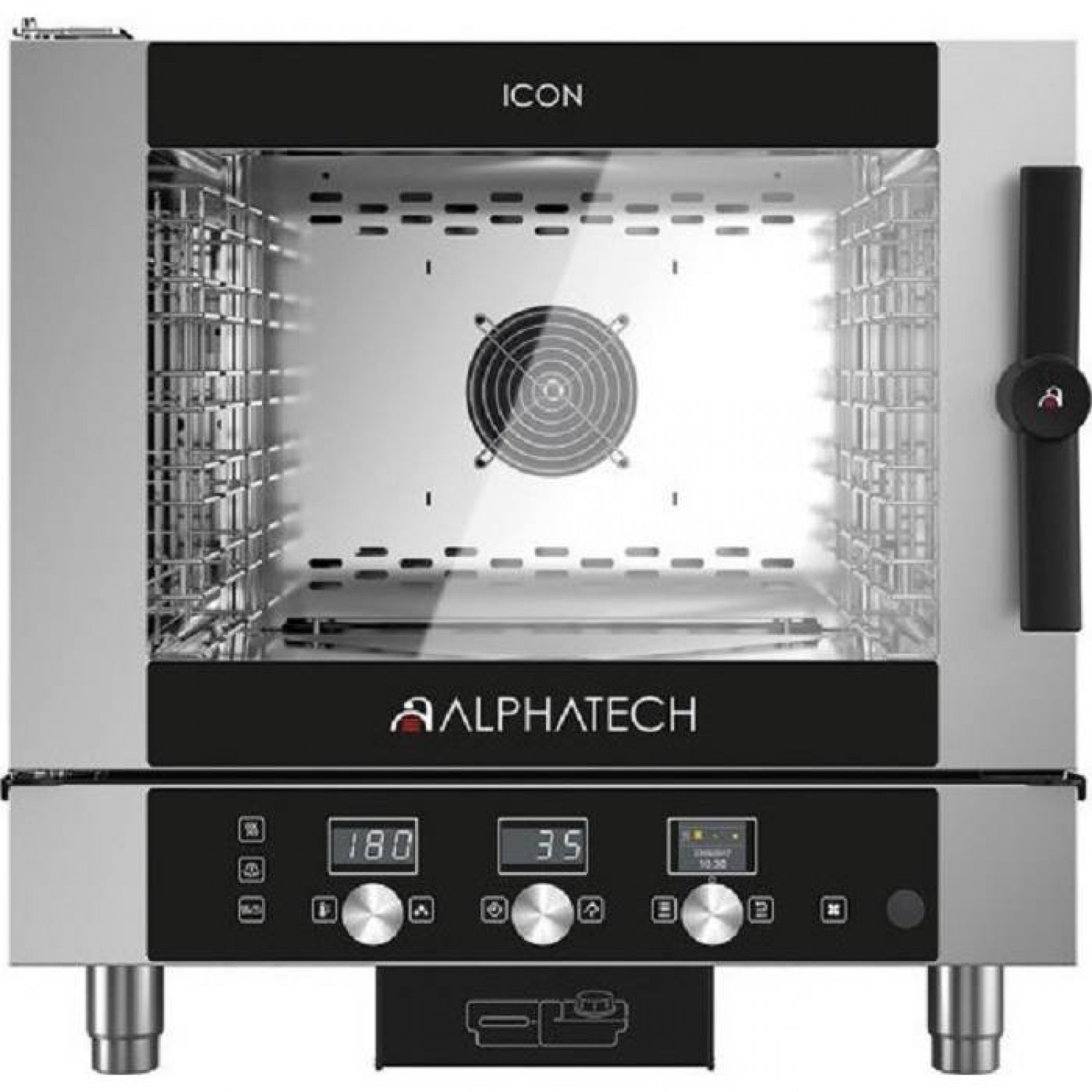 Φούρνος ηλεκτρικός digital ατμού combi με μενού 5 *600x400 ή GN1/1 ...