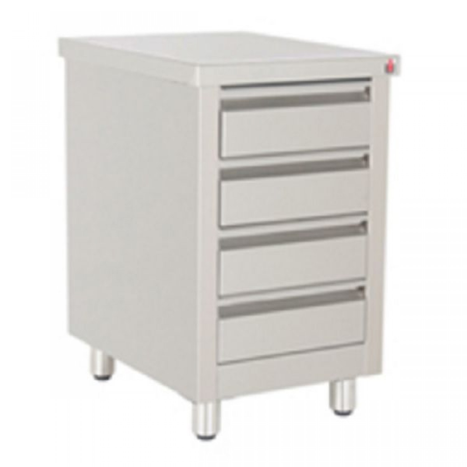 Ερμαριο με 4 συρταρια inox Inomak ESS752D