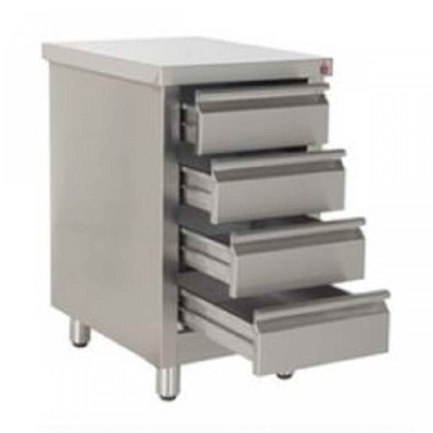 Ερμαριο με 4 συρταρια inox Inomak ESS752D