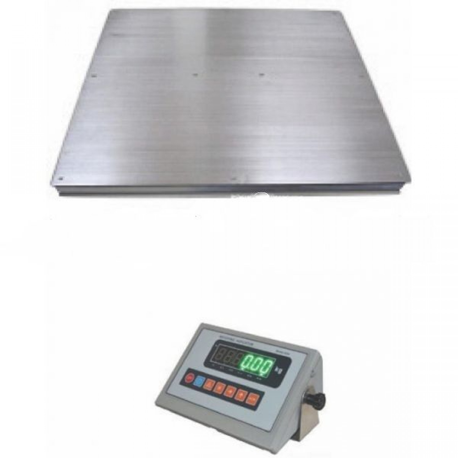 Πλατφορμα ζυγισης inox 120χ120 με κεφαλη