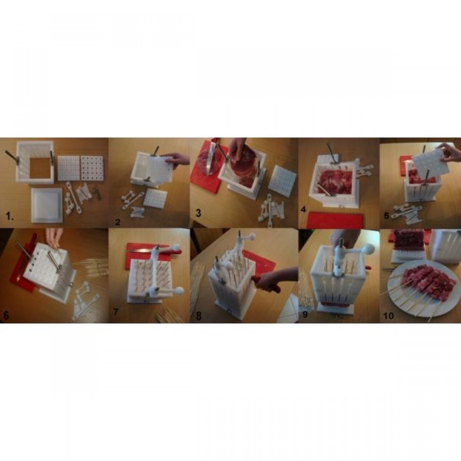 Σουβλακομηχανη SF πλακε 60τεμ 105gr