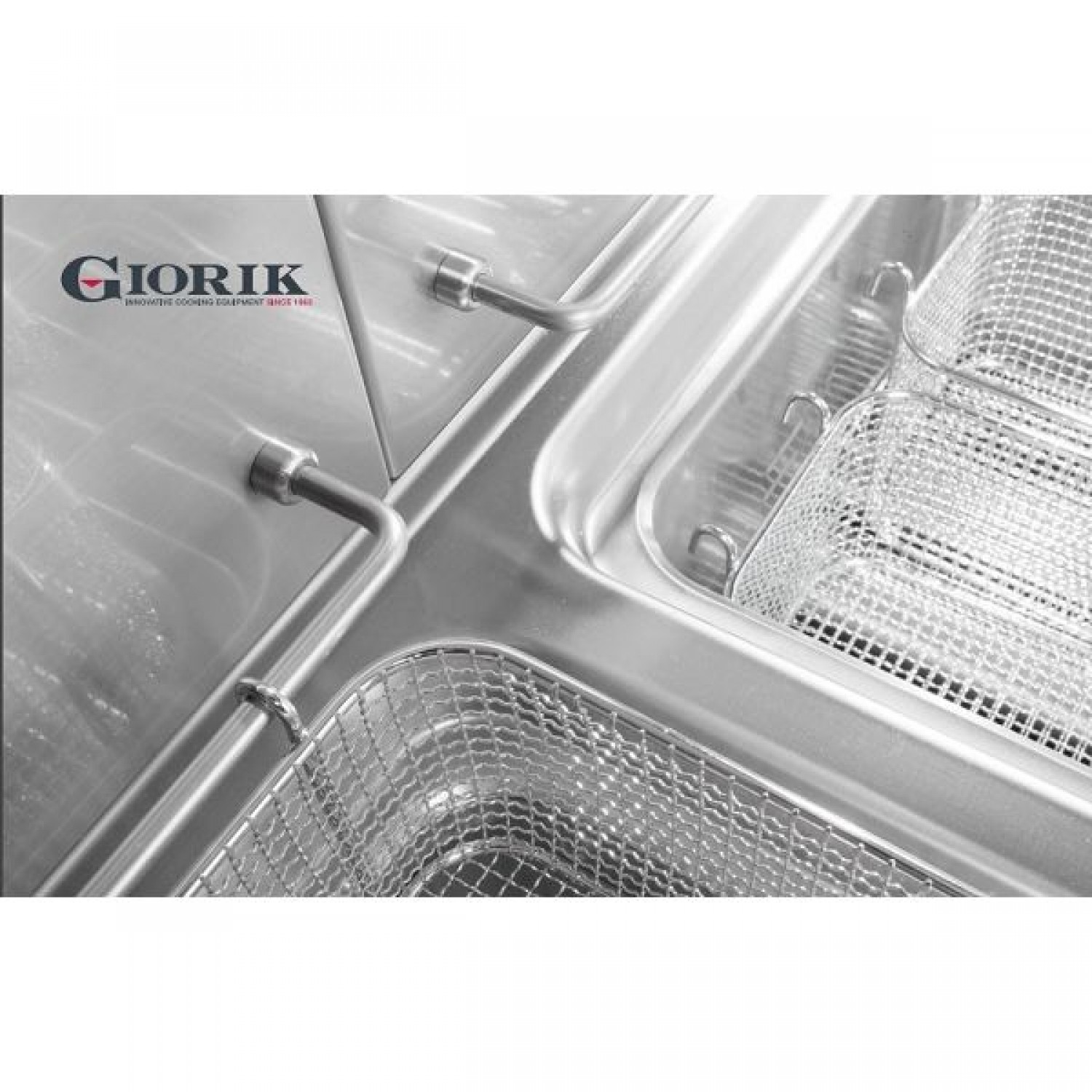 Φριτεζα ηλεκτρικη διπλη 17+17 Lt Giorik FE7217