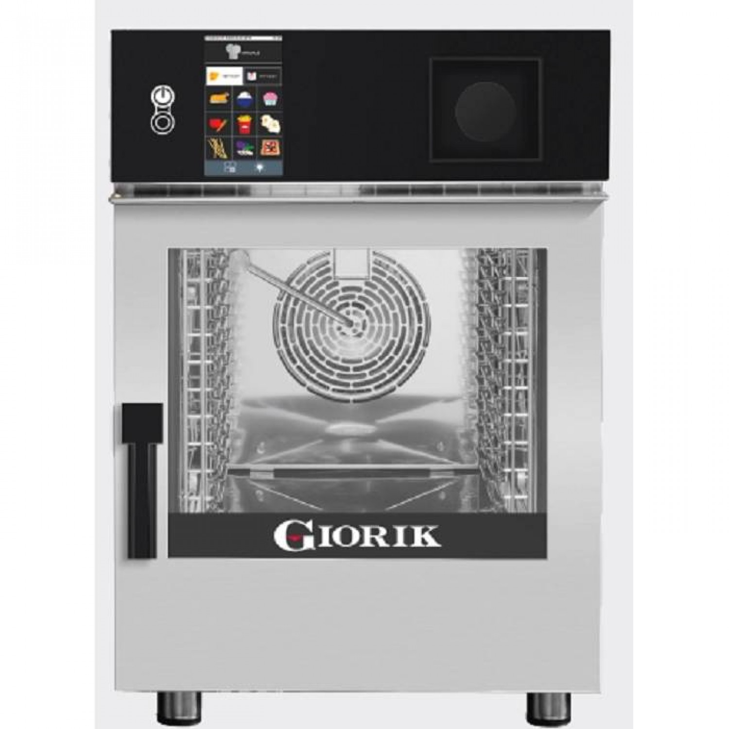 Φούρνος κυκλοθερμικός ατμού στενός 52cm 6*GN1/1 combi GIORIK KORE KM061M