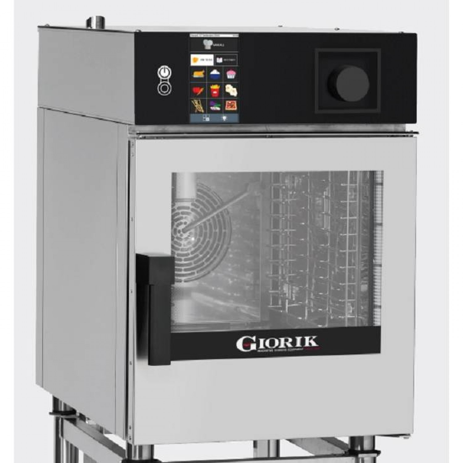 Φούρνος κυκλοθερμικός ατμού στενός 52cm 6*GN1/1 combi GIORIK KORE KM061M