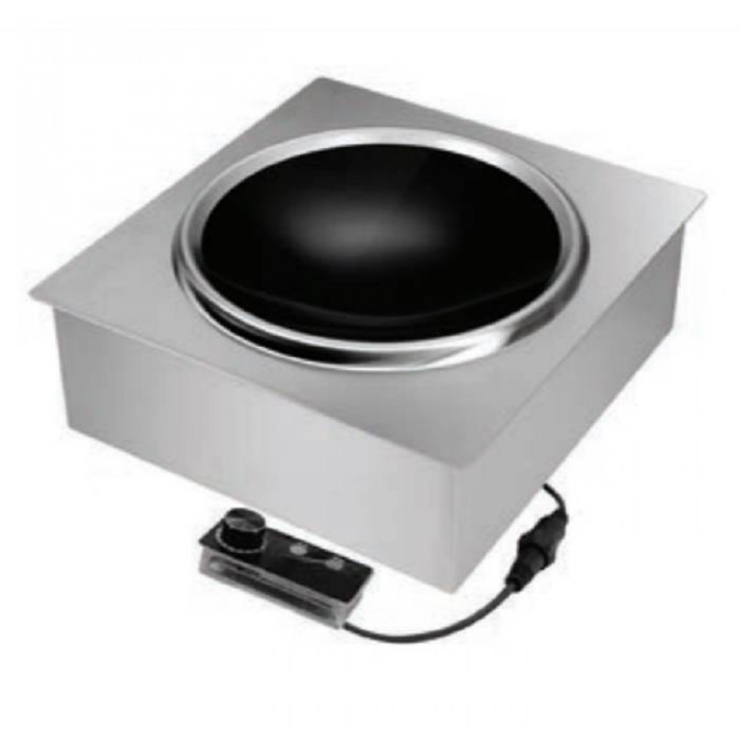 Επαγωγική επιφάνεια wok εντοιχιζόμενη Ø27,7cm 3,5Kw Karamco AM-BCD102W